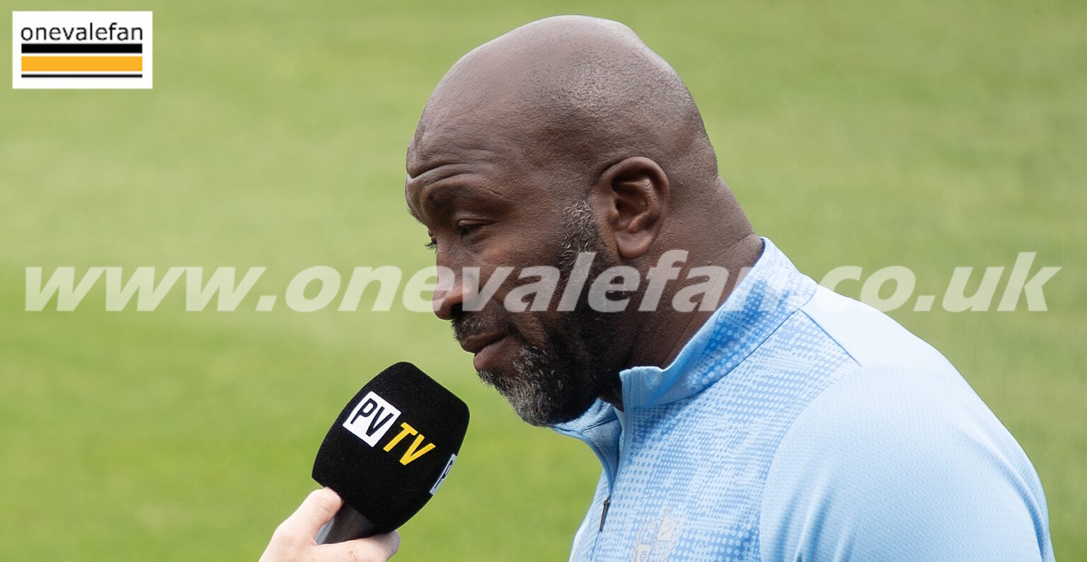 OVF feature: “Resilient” – Darren Moore’s view on Port Vale’s home draw ...